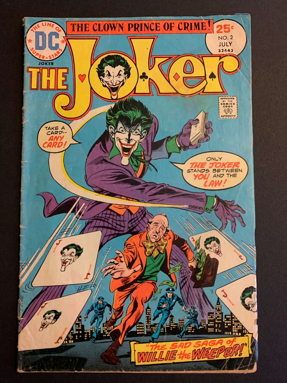 The Joker 2 GD -- "The Sad Saga of Willy the Weeper!" DC Bronze Age ...