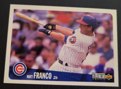 1996 Upper Deck Collector's Choice Rookie #492 - Matt Franco RC ...