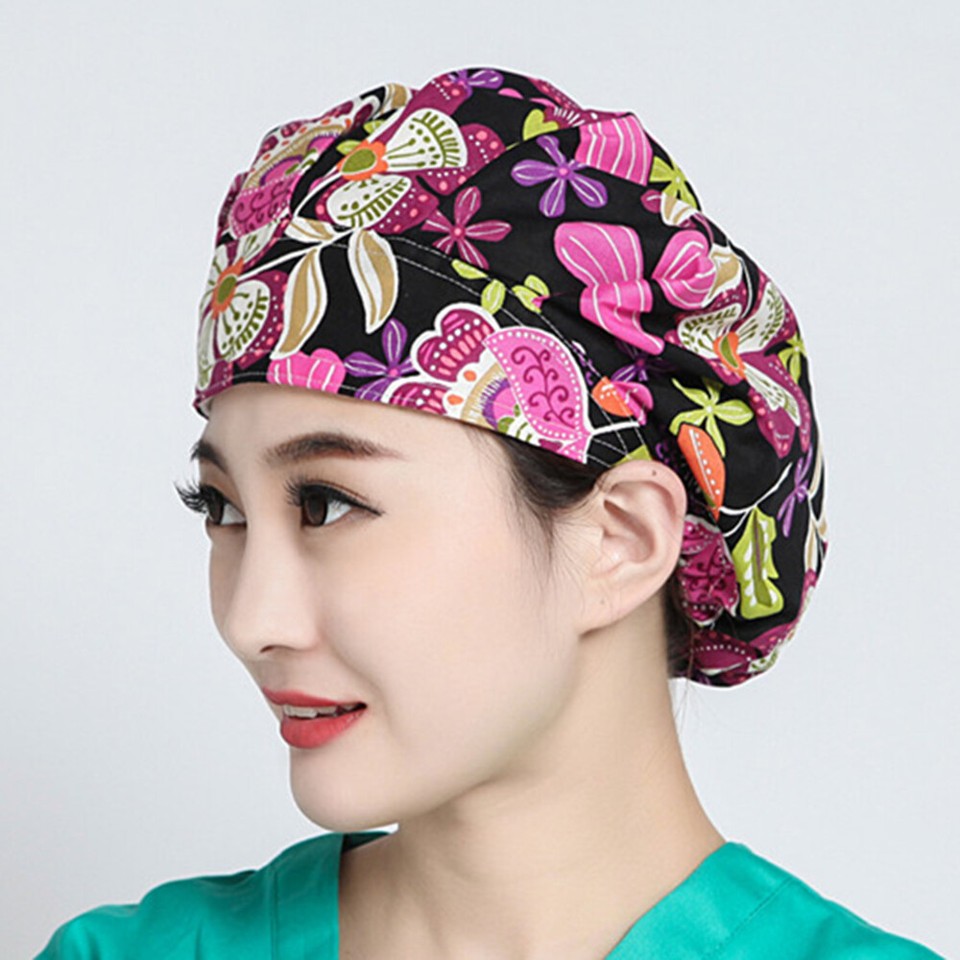 Scrub Cap Doctor Nurse Hat Surgery Medical Surgical Cap Work ...