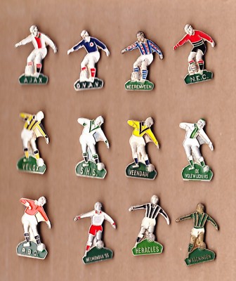 Vintage Dutch Football Player Club pin badge 1960s FEYENOORD PSV AJAX ...