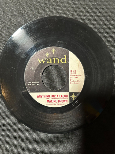 SOUL 45 - MAXINE BROWN - ANYTHING FOR A LAUGH - ONE STEP AT A TIME | eBay