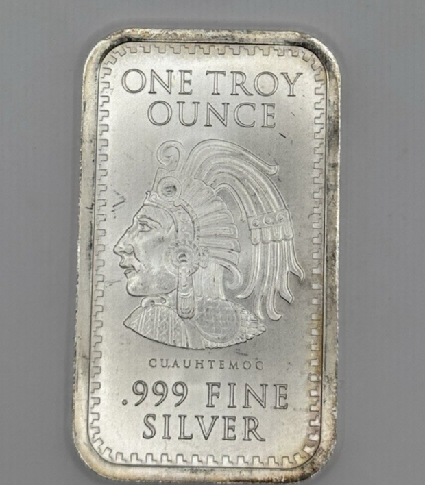 Silver - 1 oz Aztec Calendar Bar | eBay