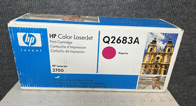 HP COLOR LASERJET Q2683A MAGENTA 3700 New Expired ??? (See Pictures) | eBay