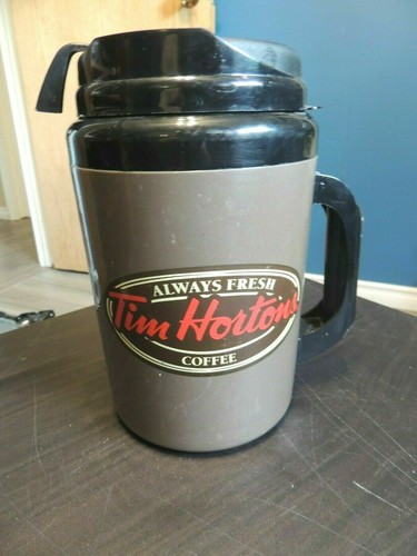 Tim Hortons 64oz Travel Thermos Coffee Mug Big Aladdin Super Insulated ...