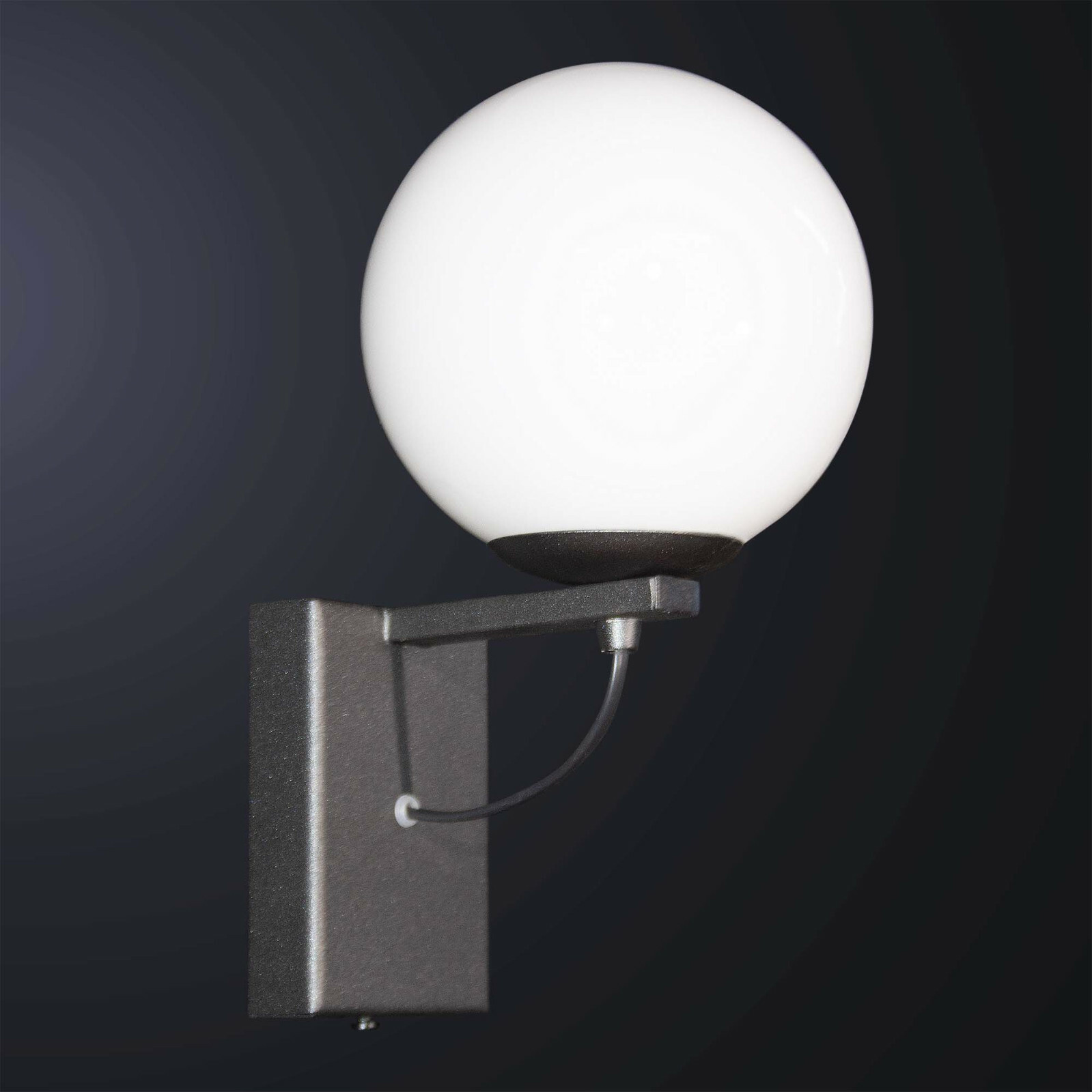 Modern Design Anthracite Sphere Wall Light with 1 Light BGA 3280/a1 | eBay