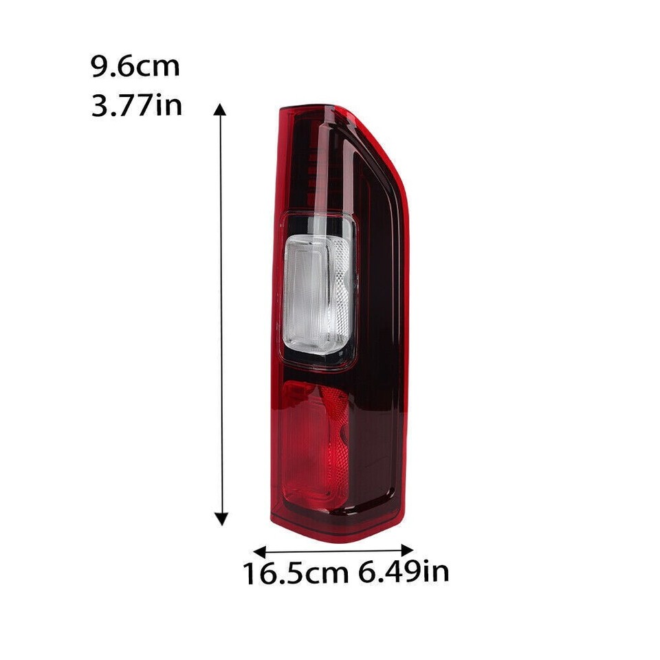 Rear Tail Light Lamp Left Side For Renault Trafic & Vauxhall Vivaro ...