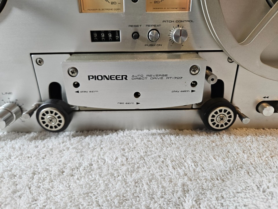Pioneer RT-707 Direct Drive Auto Reverse Reel to Reel Tape Recorder ...