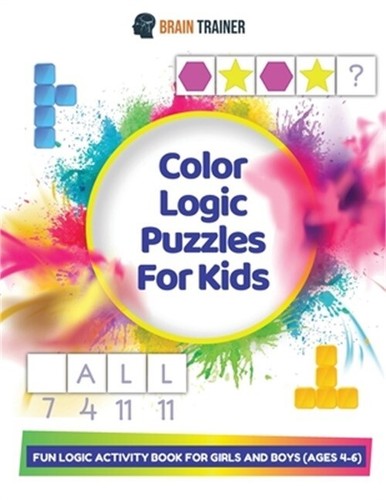 Color Logic Puzzles For Kids - Fun Logic Activity Book For Girls And ...