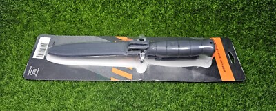 GLOCK FM 81 Field Fixed Blade Survival Knife w/ Saw & Sheath, Grey ...