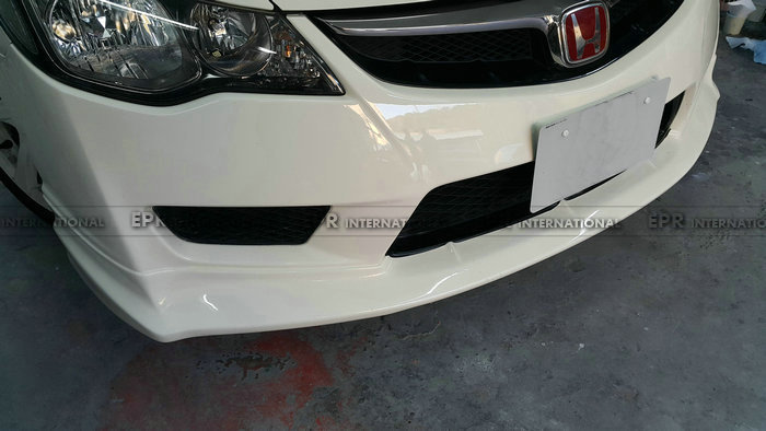 For Honda Civic FD2 JS-Style Front Bumper Splitter Lip Wing Kits Carbon ...