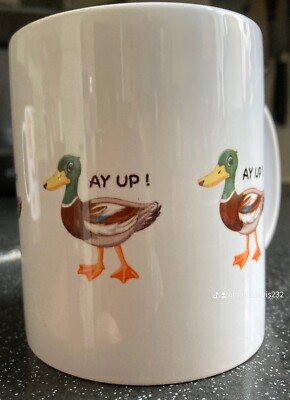 stoke on trent mug ay up duck! | eBay UK