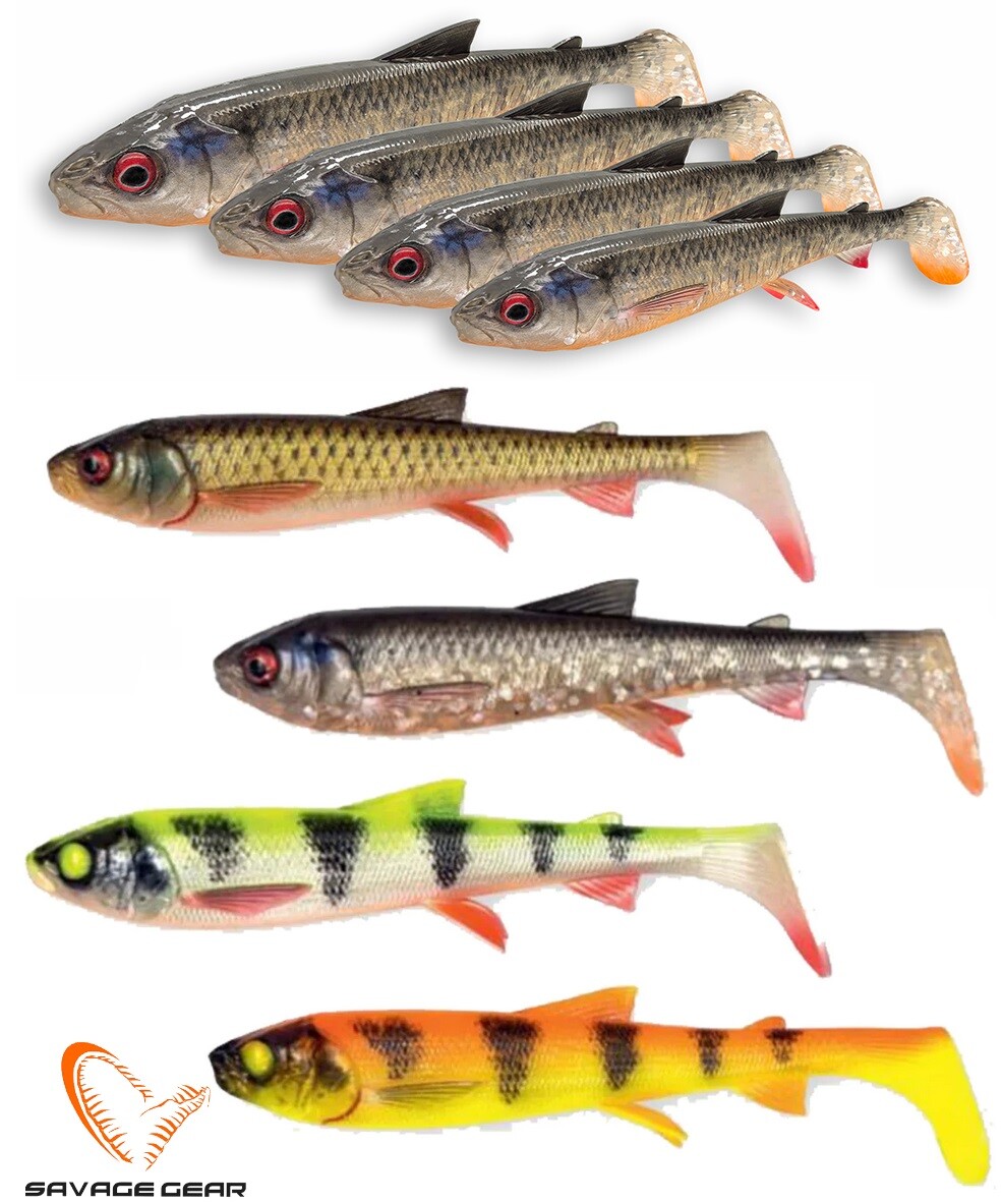 Savage Gear 3D Whitefish Shad Fishing Lures Predator Pike Soft Bait 20 ...