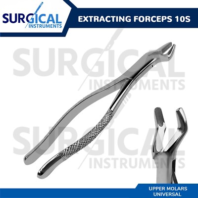 Extracting Forceps #10S Dental Surgical Instruments German Grade ...