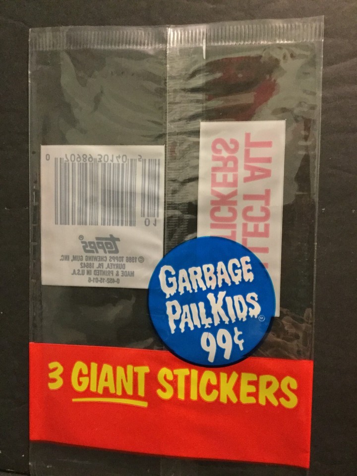 1986 Garbage Pail Kids 12 Giant Series 1, 3 Giant Series 2, 10 Posters ...