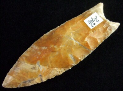 Exceptionally Fine 3 1/4 inch Alabama Clovis Point T&T COA Arrowheads ...