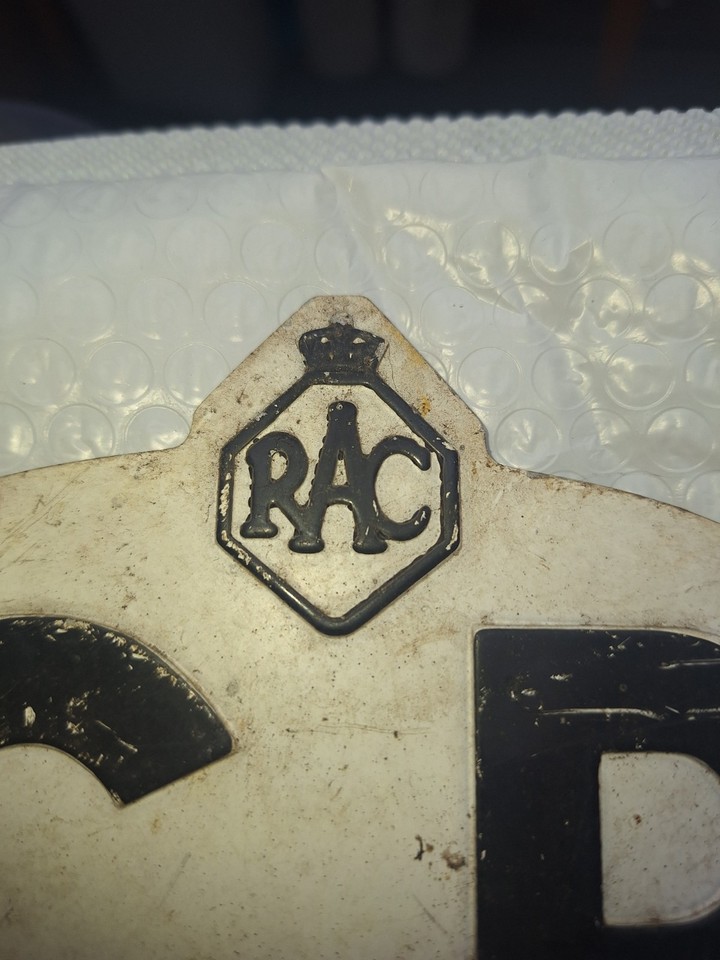 Vintage RAC - GB Origonal Plate. | eBay