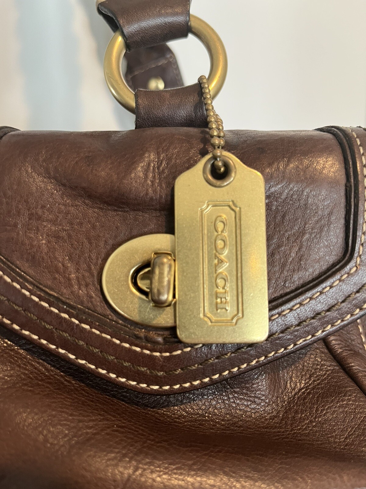 Coach Daphne Legacy Doctors Satchel Mahogany Brown 35… - Gem