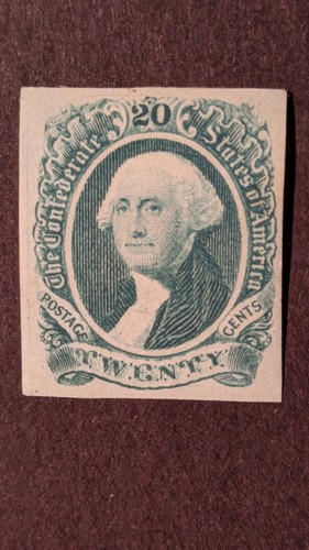 U.S. Confederate stamp #13 very fine hinged | eBay
