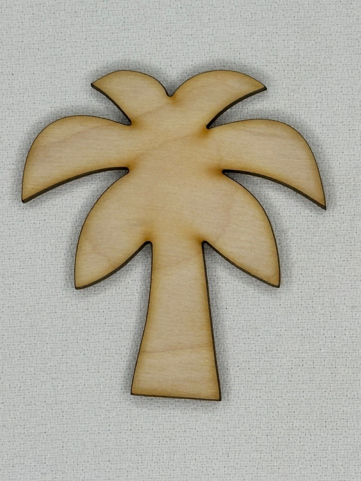 Custom Laser Cut Unfinished Palm Tree Shape Wood Cutouts | eBay