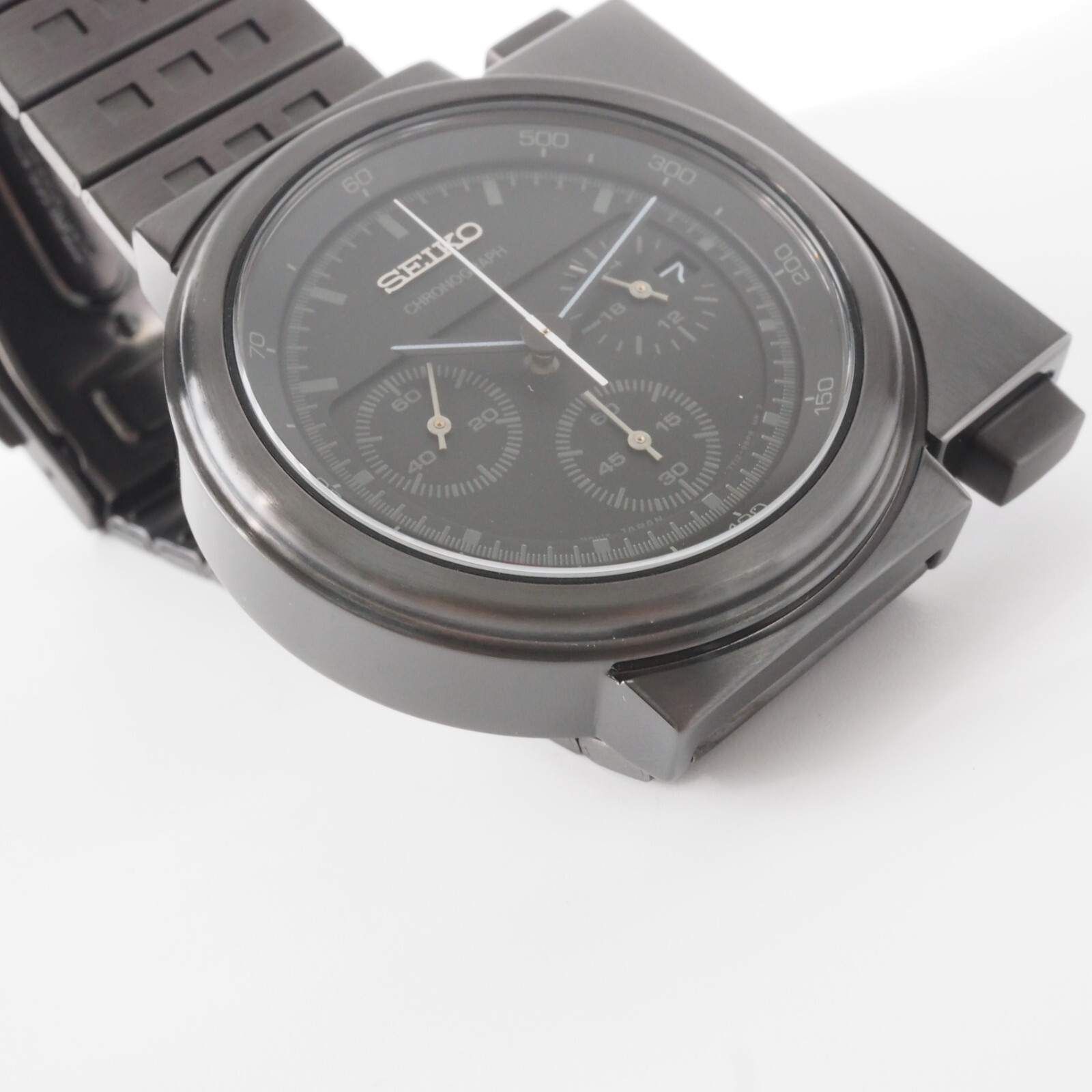 SEIKO Spirit Giugiaro SCED051/7T12-0BW0 Quartz Black Aliens Ripley ...