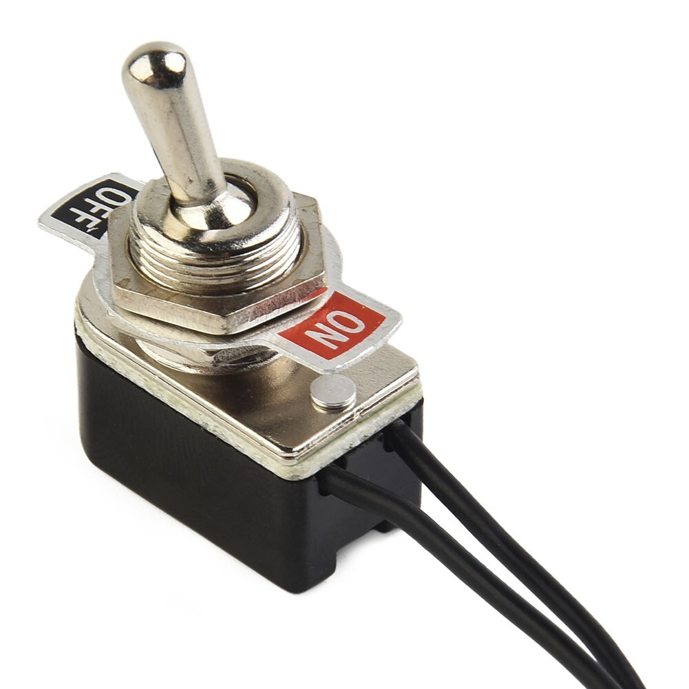 Toggle Switch SPST 6A Rocker SPST Contacts Switch Toggle With Wire ...