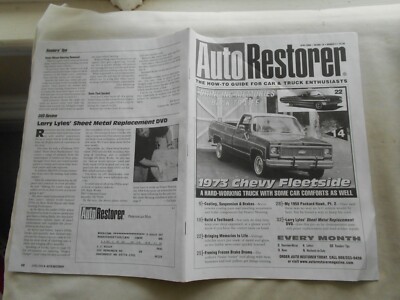 AUTO RESTORER Magazine-APRIL,2006-1975 CHEVY FLEETSIDE | eBay