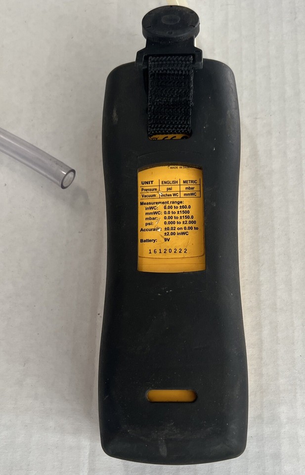 Fieldpiece SDMN5 Dual Port Manometer | eBay