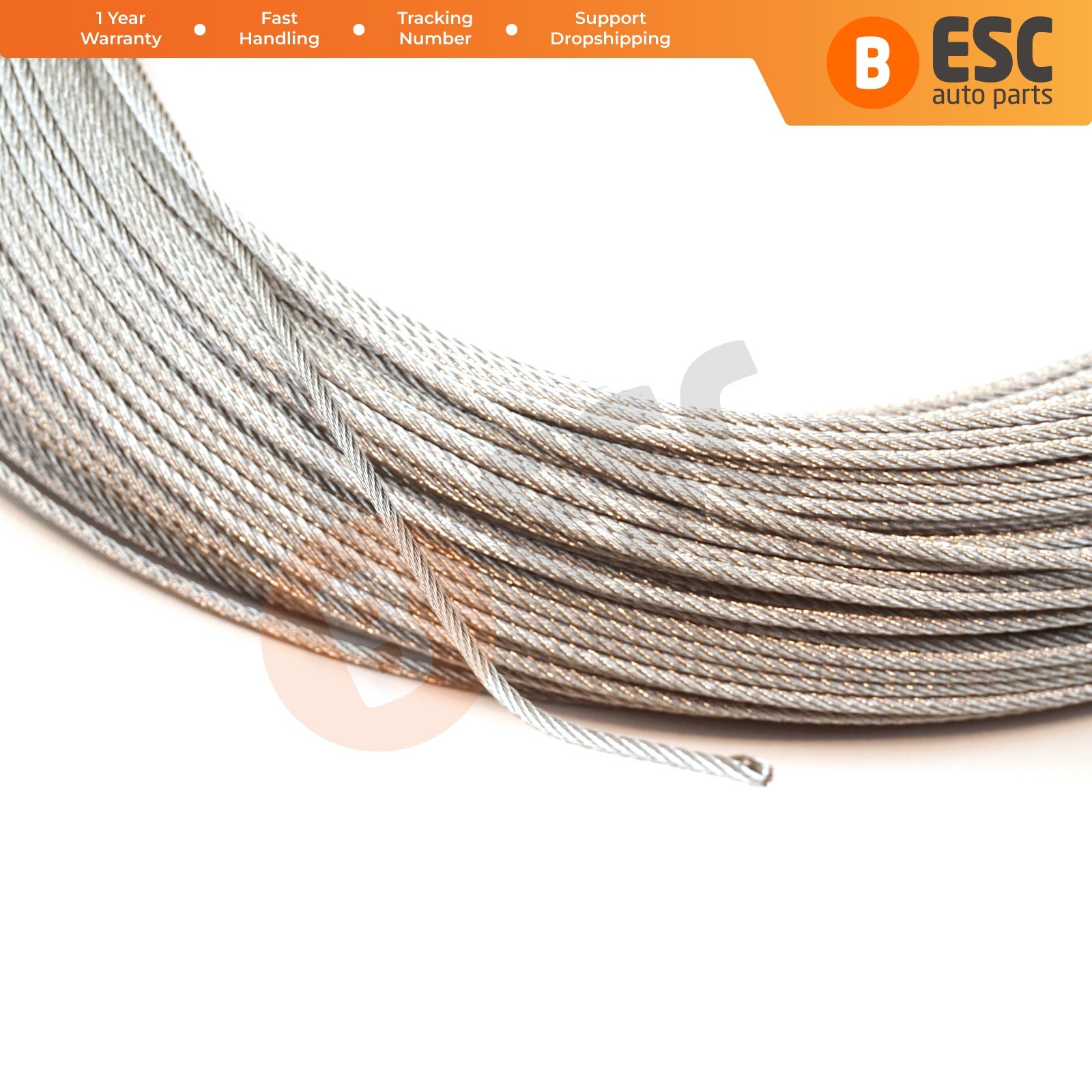 Steel Wire Rope 7×7 Diameter 1.5 mm Lenght 100 meter for Car Window ...