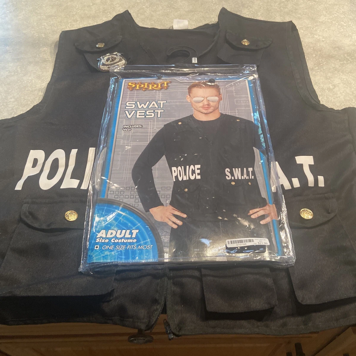 Swat Vest Spirit Costume