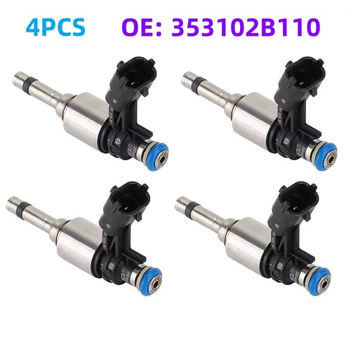 4x Fuel Injector 2012-2018 For Hyundai Veloster For Kia Rio Soul 1.6L ...