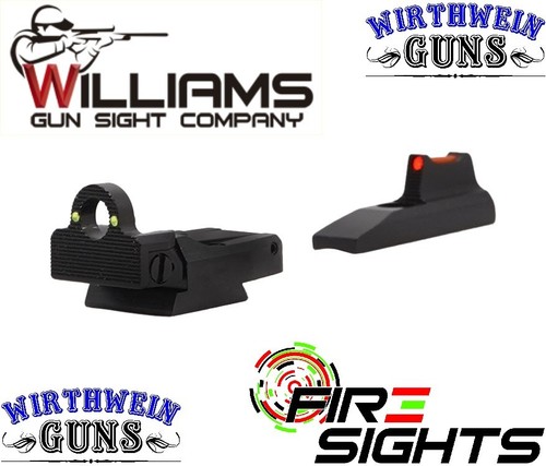 Williams 676043 Ruger Mark IV GHOST RING Firesight Fiber Optic Sight ...