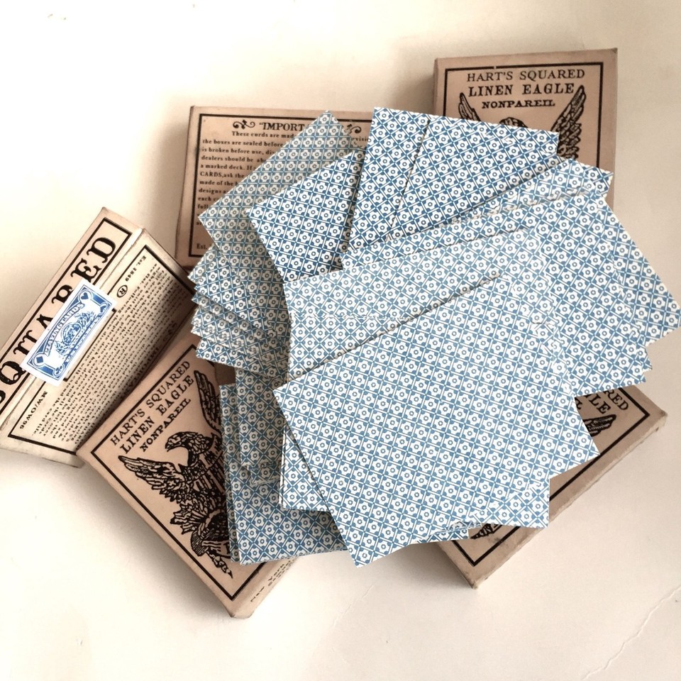 Old West Pharo Playing Card Deck - Faro - Poker - Cards - Saloon ...