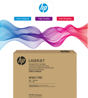 Genuine HP W9017MC Black Toner Cartridge 22,500 Pages E50045 E52545 ...