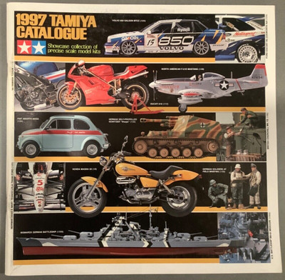 1997 Tamiya Catalogue Catalog Showcase Collection of Precise Scale ...