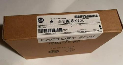 New Factory Sealed Allen Bradley 1756-L83ES SER B GuardLogix 5580 ...