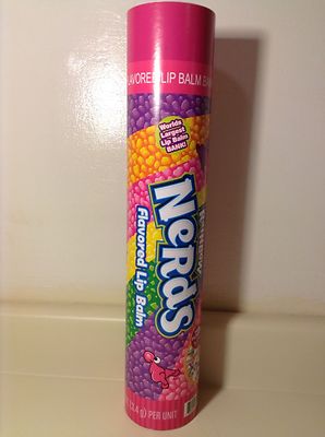25 Rainbow Nerds Flavored Lip Balms / Lip Gloss with Nerd's Bank ~ New ...
