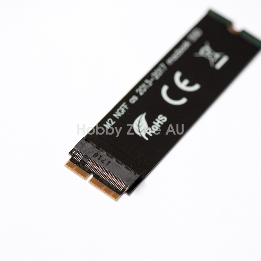 M.2 M-Key PCIe NVMe SSD to 2013/14/15/16/2017 Macbook 12+16 Pin SSD ...