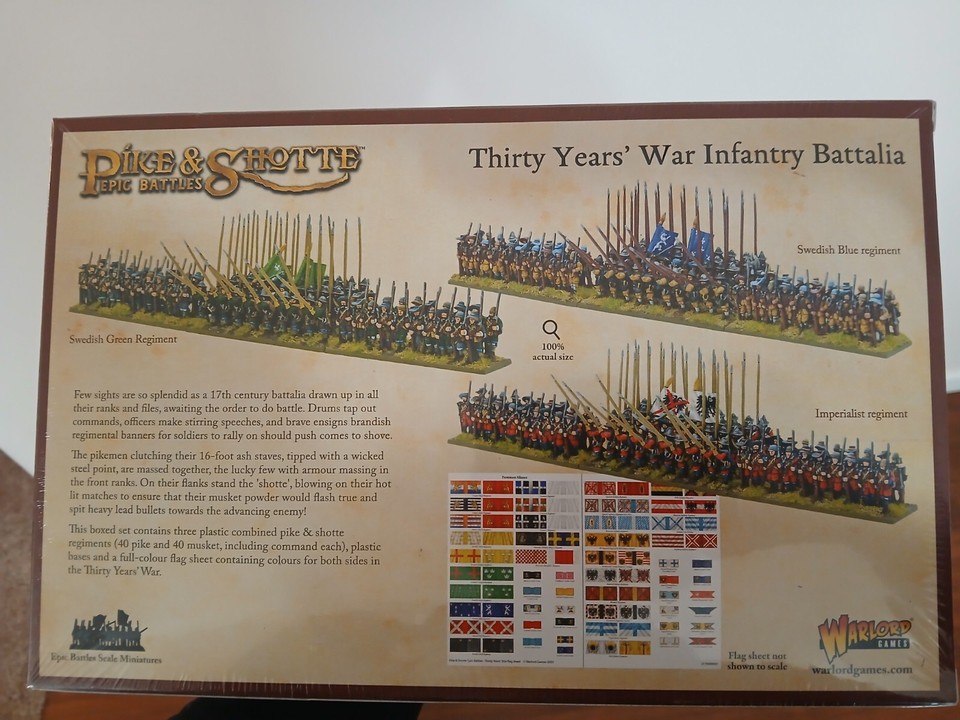 Pike And Shotte Thirty Years War Infantry Battalia | eBay