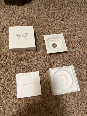 Apple AirPods Pro Box Only - White | eBay