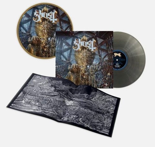 GHOST Impera LP Limited Edition BLACK ICE Colored Vinyl + Slipmat + 28pg Booklet | eBay