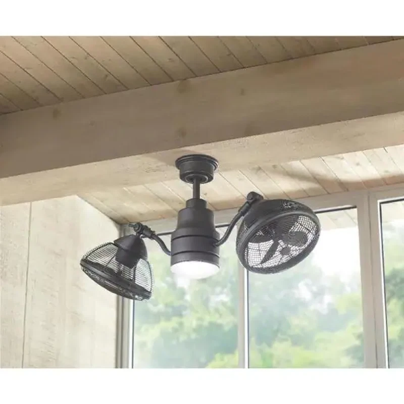Dual Oscillating Ceiling Fan