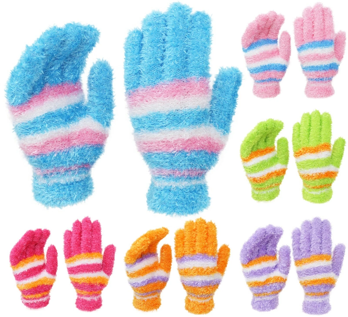 Colorful Winter Gloves