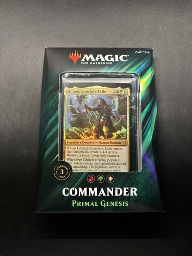MTG 2019 Commander Decks Set of 4 Factory Sealed English | eBay