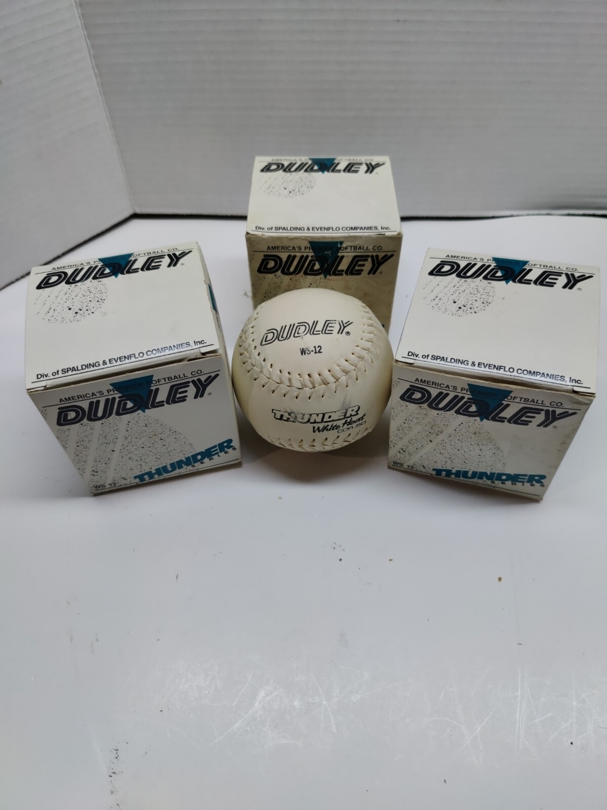 DUDLEY 4 SOFTBALL LOT Thunder Heat White WS-12 COR .50 for sale online ...