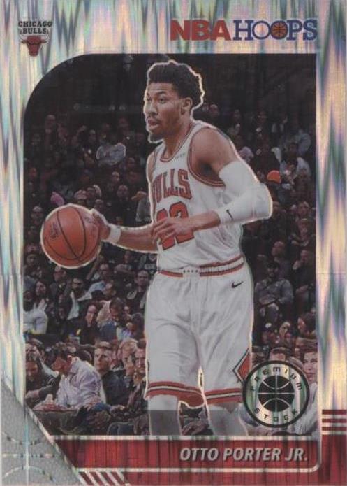 2019-20 Panini NBA Hoops Premium Stock - Otto Porter #28 Flash Prizm ...