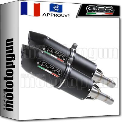 GPR 2 POT HAUTE ECHAPPEMENT HOM FURORE NOIR DUCATI SUPERSPORT 900 SS ...