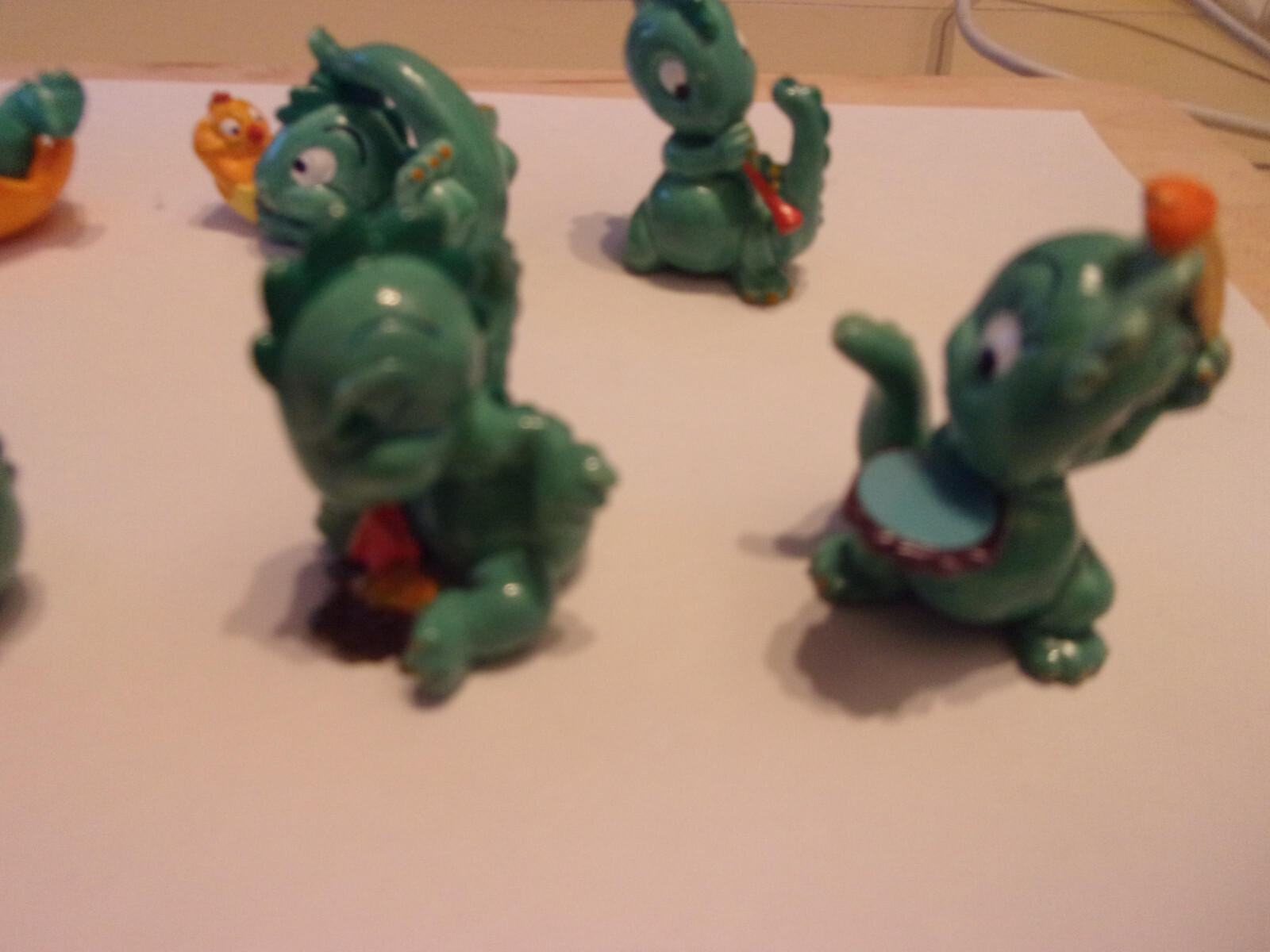 Komplettserie " Drolly Dinos " von 1993 mit 10 Figuren + 10 BPZ | eBay.de