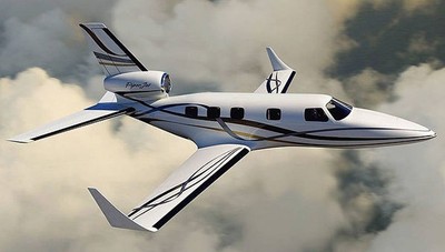 Piper PA-47 PiperJet Very Light Jet Airplane Model Replica Large Free ...
