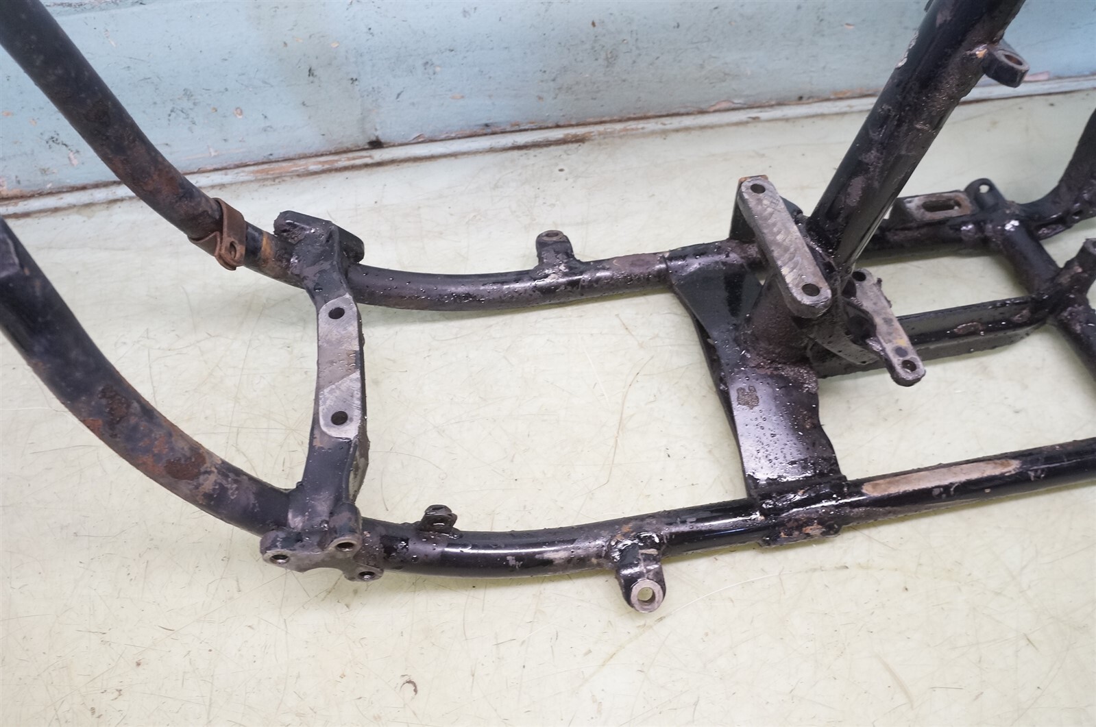 1958 Harley Panhead Knucklehead Fl Flh Duo Glide OEM *2405 Frame 7J | eBay
