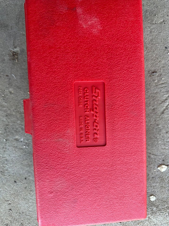 Snap On Tools USA Clutch Alignment Set A37-6 in Red Metal Case A-37 | eBay